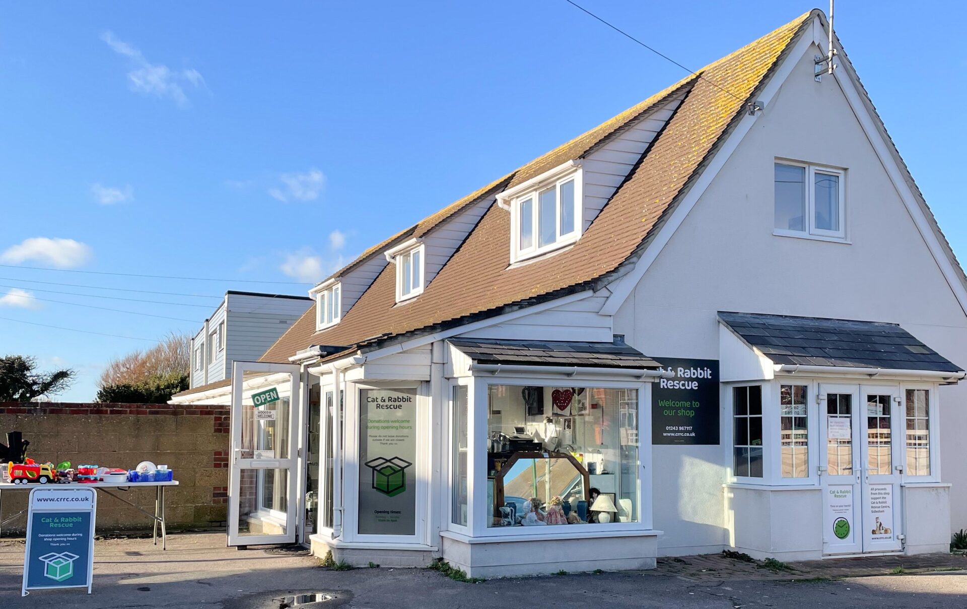 Charity Shops - Cat & Rabbit Rescue Center